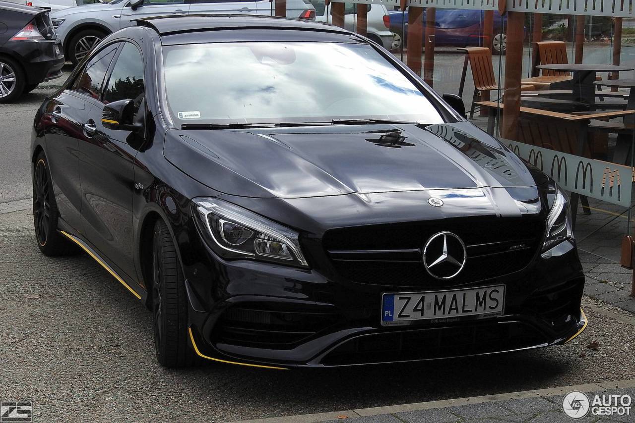 Mercedes-AMG CLA 45 C117 Yellow Night Edition - 07 October 2018 ...