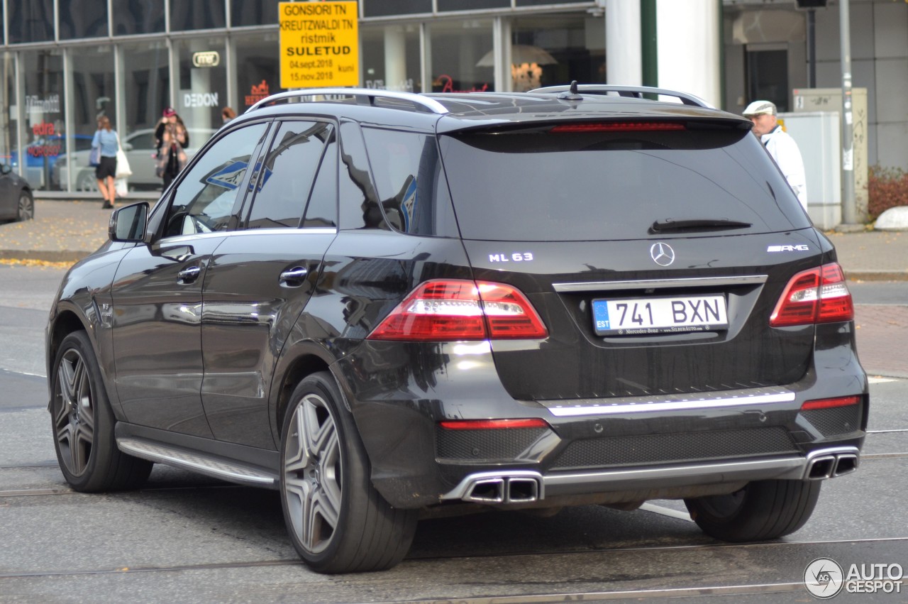 Mercedes-Benz ML 63 AMG W166 - 15 October 2018 - Autogespot