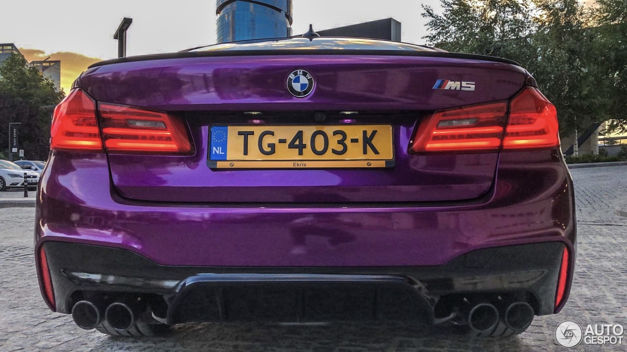BMW M5 F90 - 23 October 2018 - Autogespot