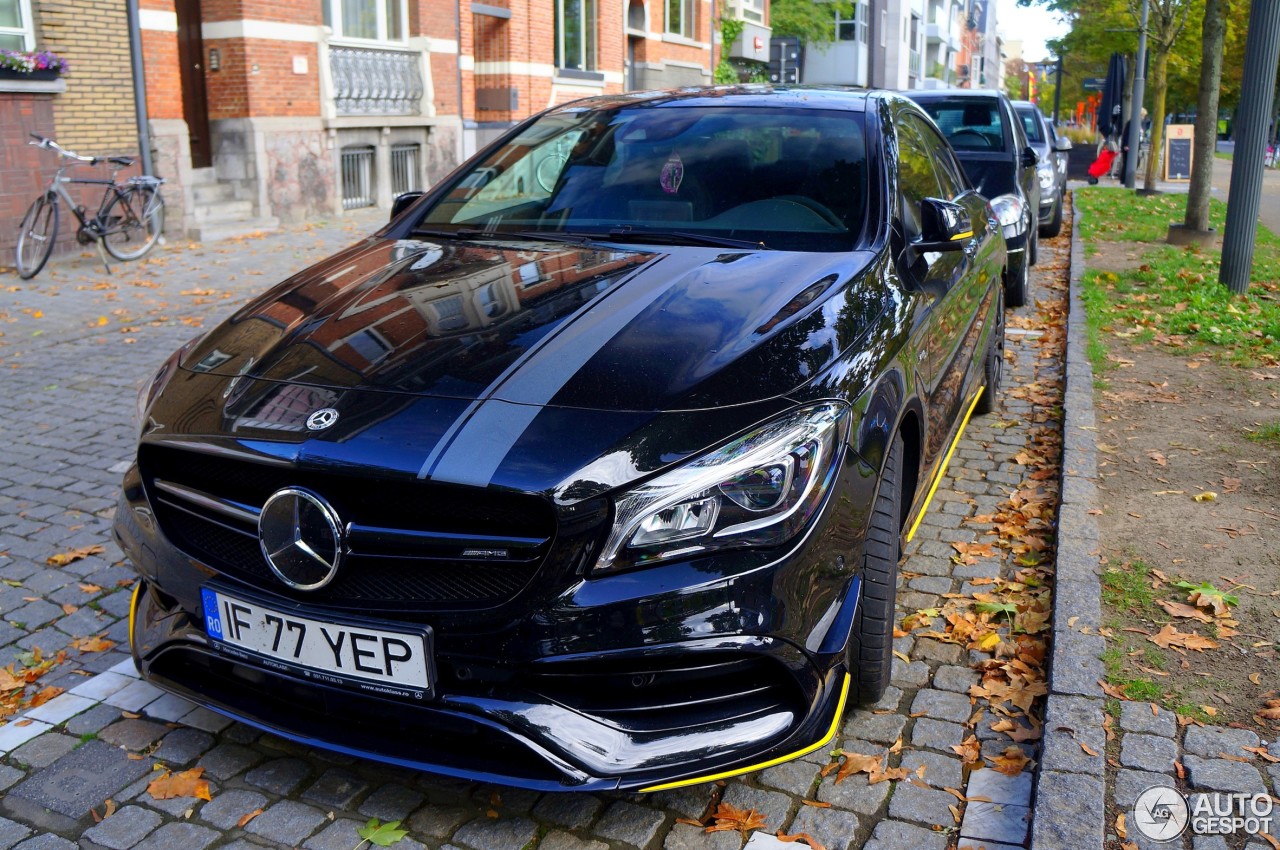 Mercedes-AMG CLA 45 C117 Yellow Night Edition - 24 October 2018 ...