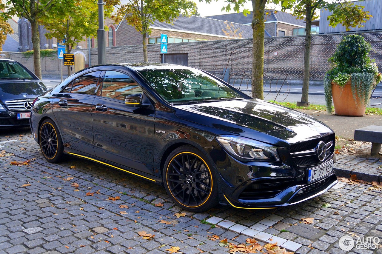 Mercedes-AMG CLA 45 C117 Yellow Night Edition - 24 October 2018 ...