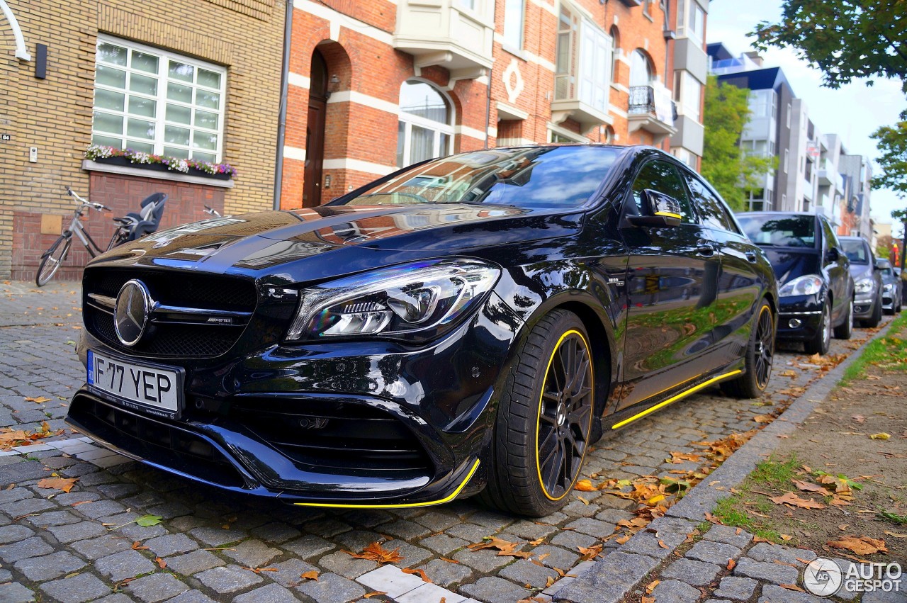 Mercedes-AMG CLA 45 C117 Yellow Night Edition - 24 October 2018 ...