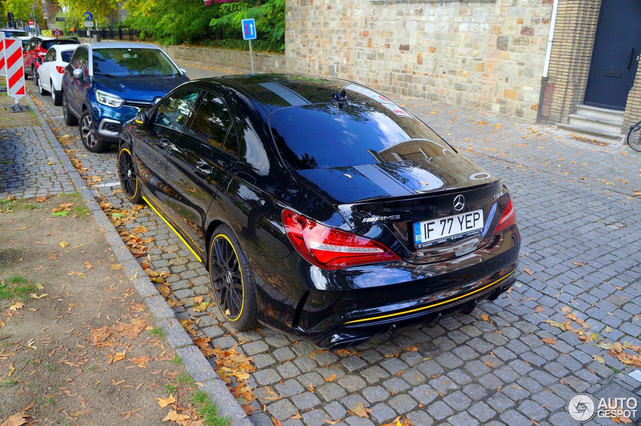 Mercedes-AMG CLA 45 C117 Yellow Night Edition - 24 October 2018 ...