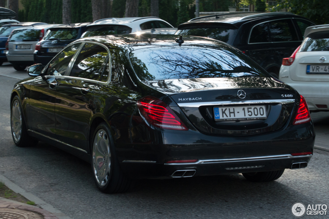 Mercedes-Maybach S 600 X222 - 24 October 2018 - Autogespot
