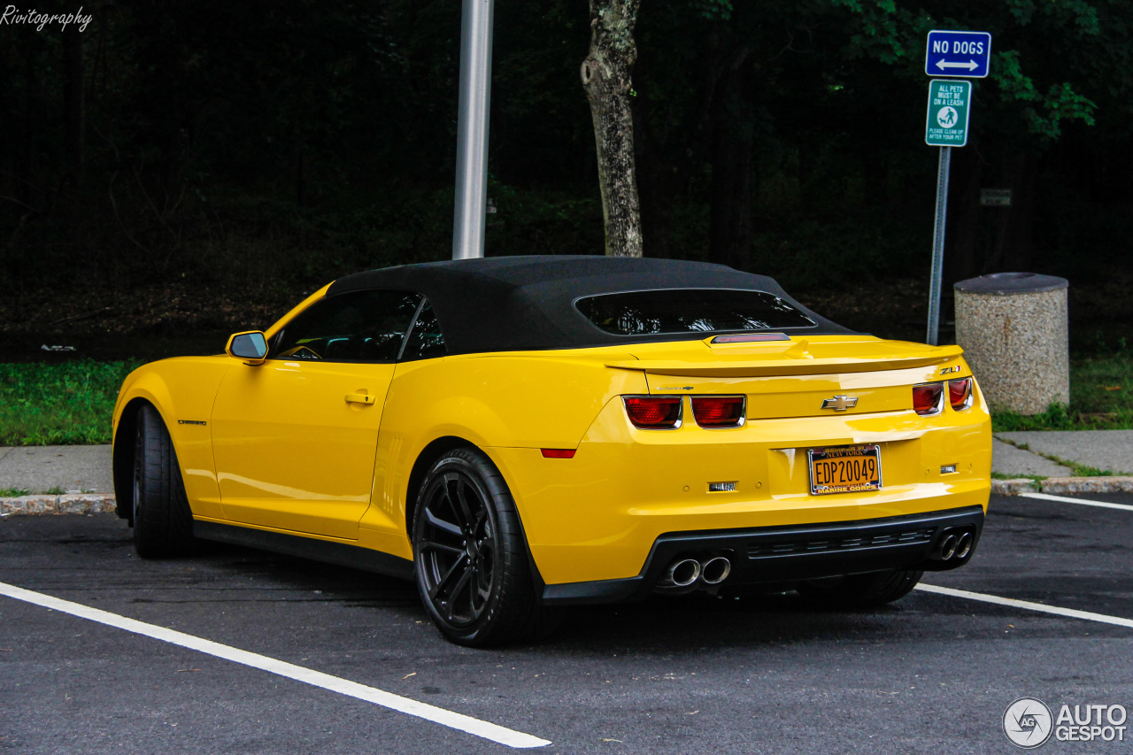 Chevrolet Camaro ZL1 Convertible - 27 October 2018 - Autogespot