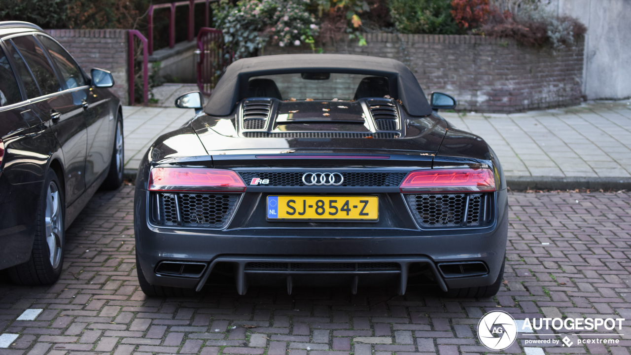 Audi R8 V10 Spyder 2016 - 14 December 2018 - Autogespot