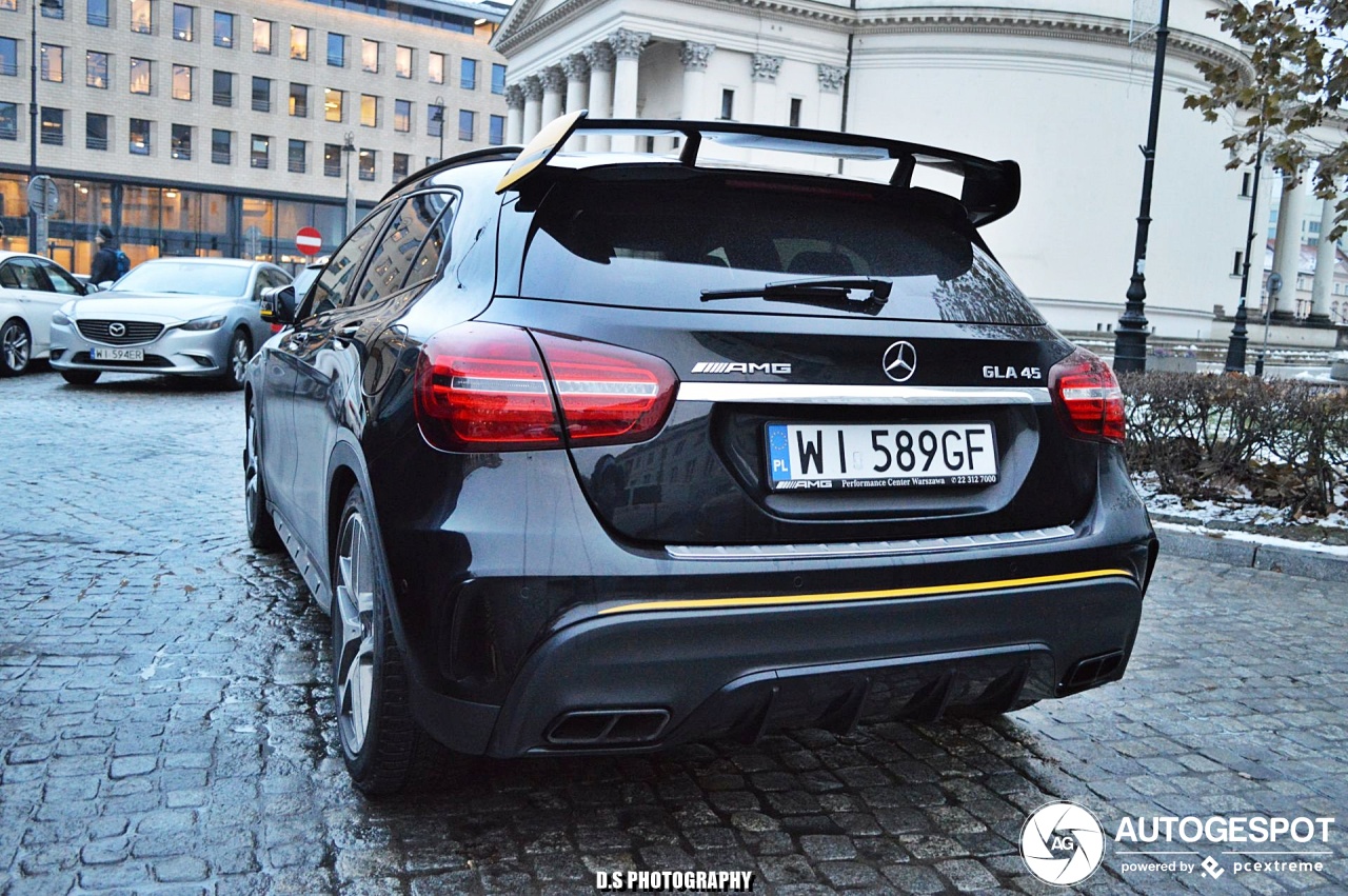 Mercedes-AMG GLA 45 X156 Yellow Night Edition - 26 December 2018 ...