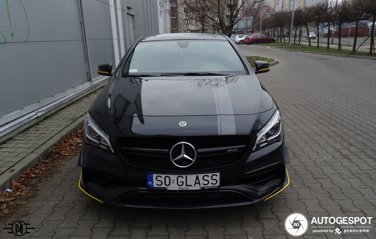 Mercedes-AMG CLA 45 C117 Yellow Night Edition - 04 January 2019 ...