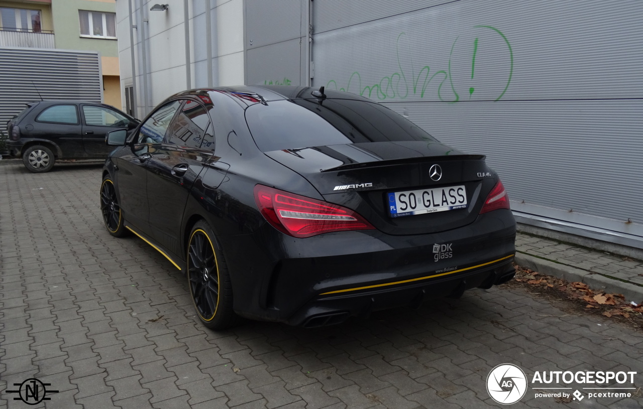 Mercedes-AMG CLA 45 C117 Yellow Night Edition - 04 January 2019 ...