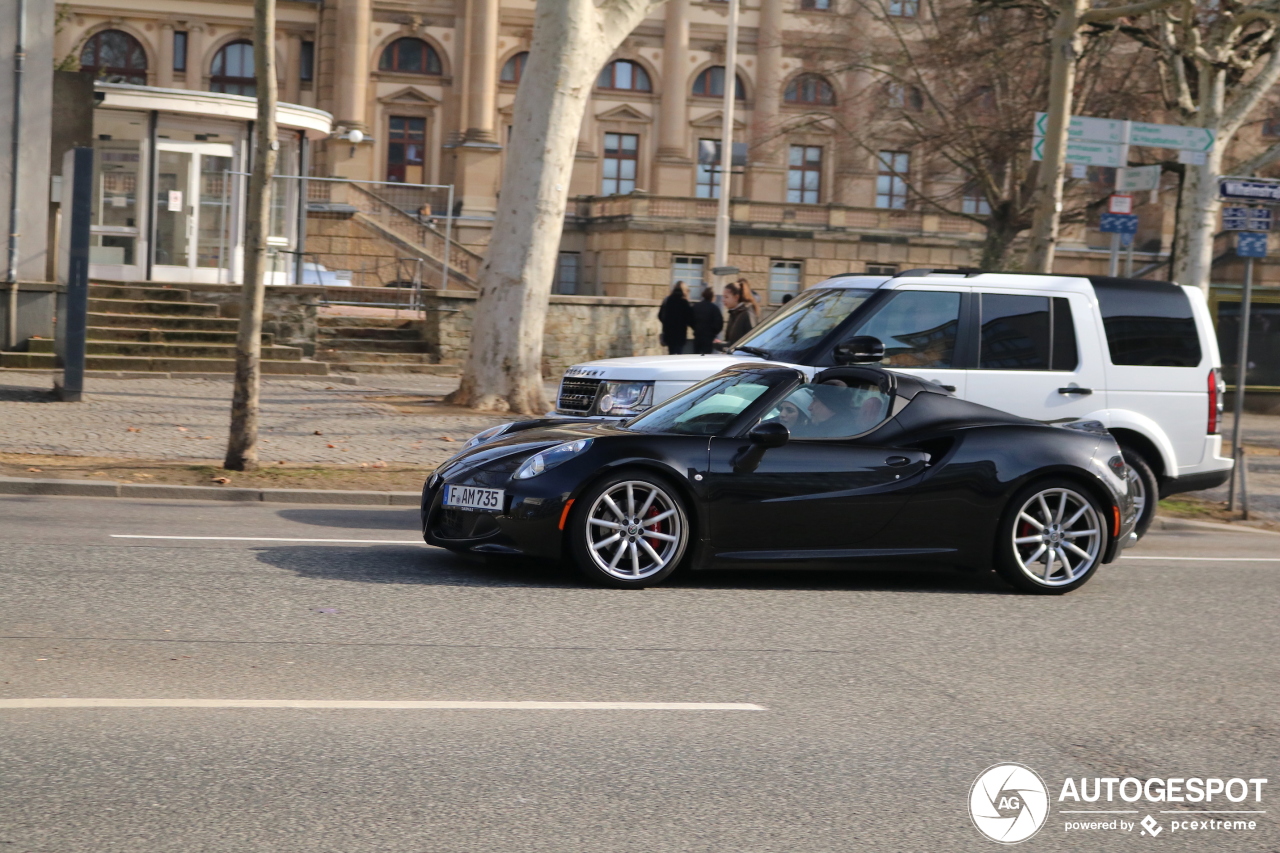 Alfa Romeo 4C Spider - 22 February 2019 - Autogespot