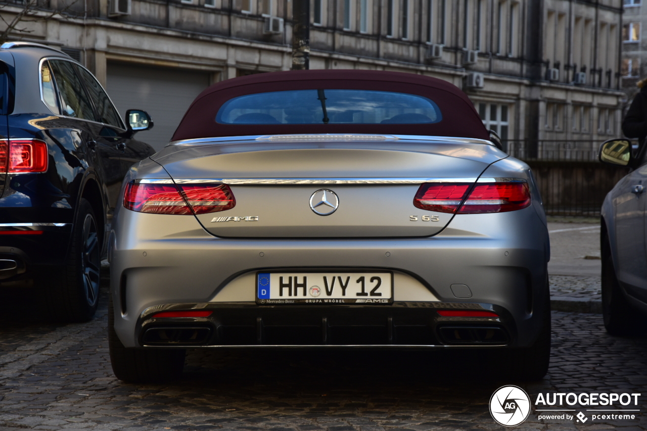 Mercedes-AMG S 65 Convertible A217 2018 - 02 March 2019 - Autogespot
