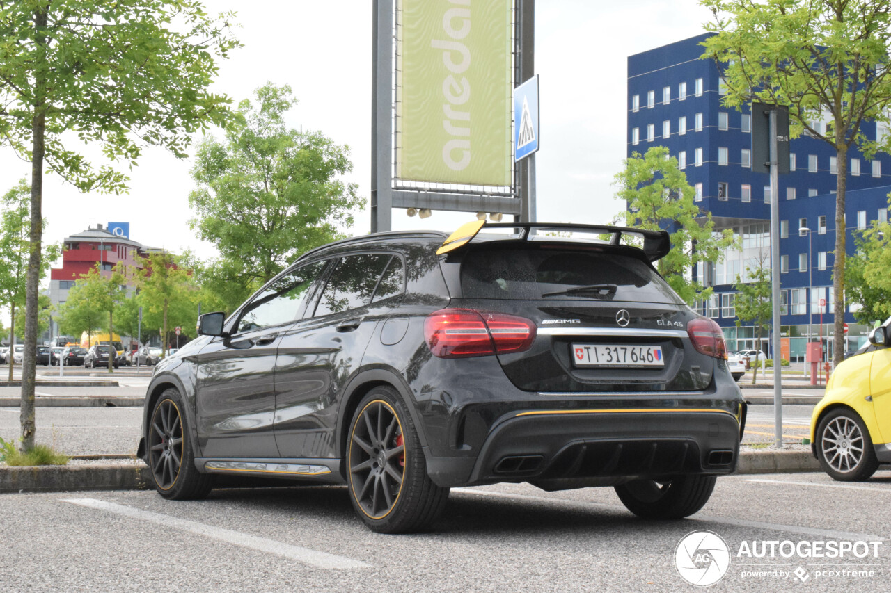 Mercedes-AMG GLA 45 X156 Yellow Night Edition - 05 March 2019 - Autogespot