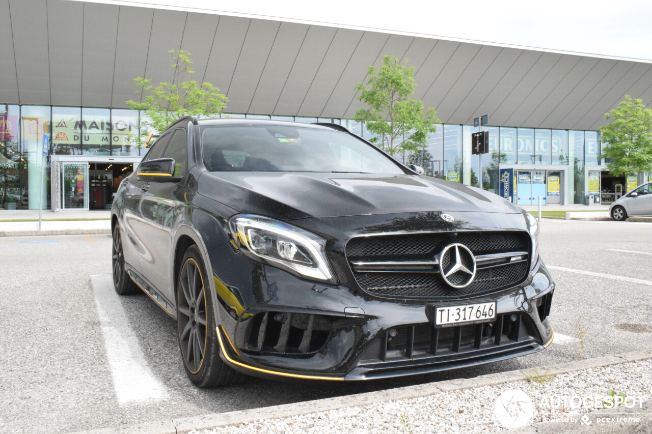 Mercedes-AMG GLA 45 X156 Yellow Night Edition - 05 March 2019 - Autogespot