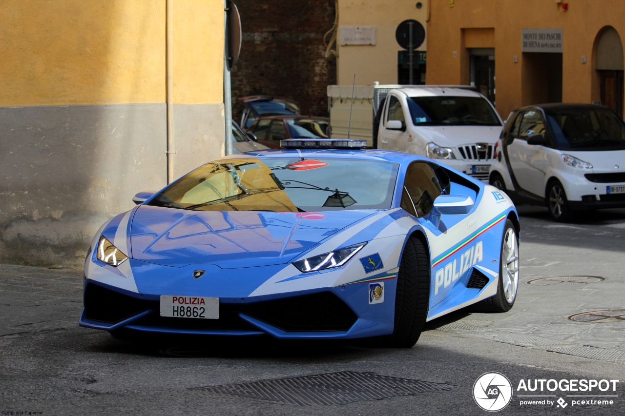 Lamborghini Huracán LP610-4 Polizia - 09 March 2019 - Autogespot