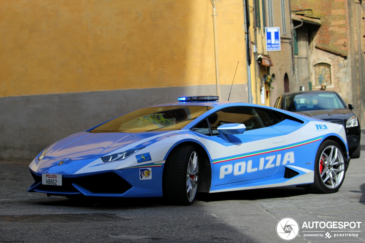 Lamborghini Huracán LP610-4 Polizia - 09 March 2019 - Autogespot