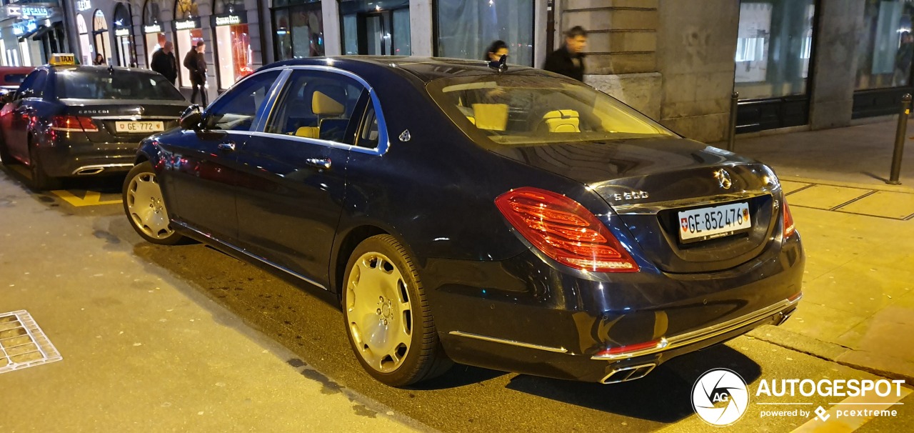 Mercedes-Maybach S 600 X222 - 11 March 2019 - Autogespot