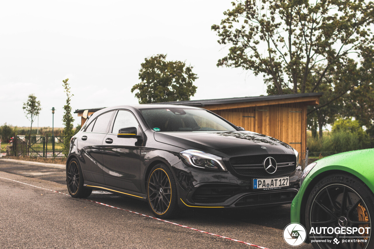 Mercedes-AMG A 45 W176 Yellow Night Edition - 13 March 2019 - Autogespot