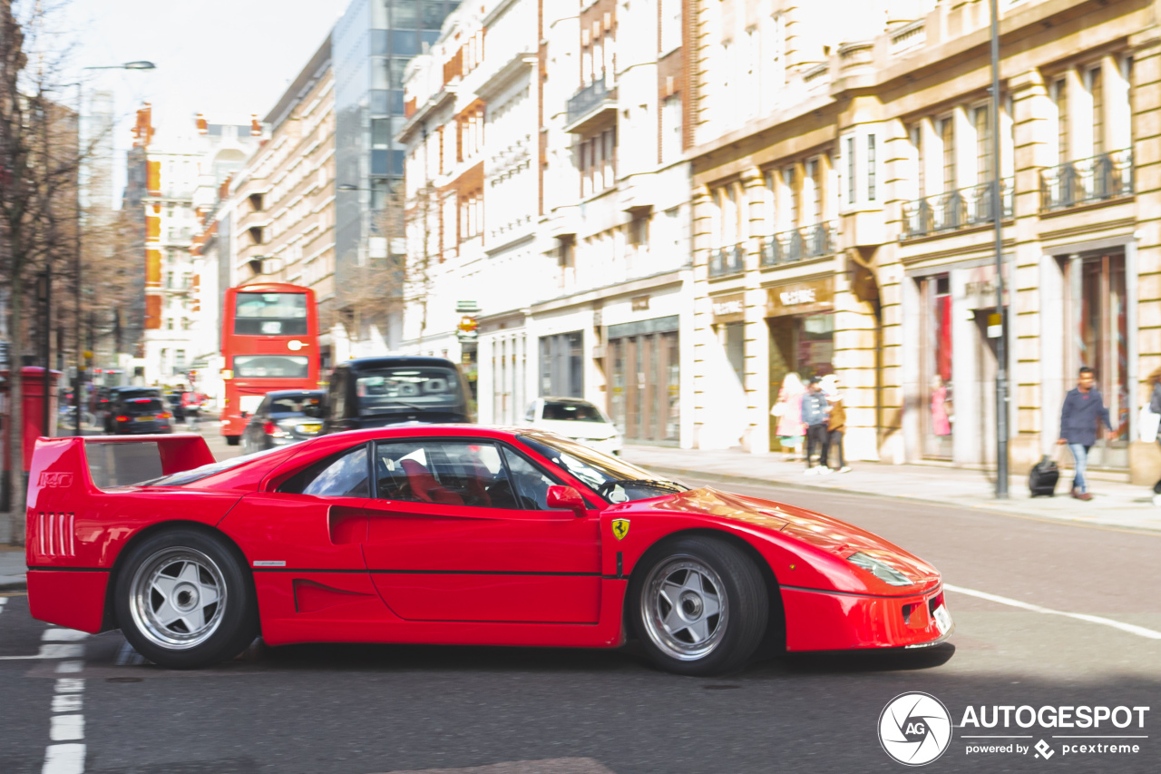 Ferrari F40 - 16 March 2019 - Autogespot
