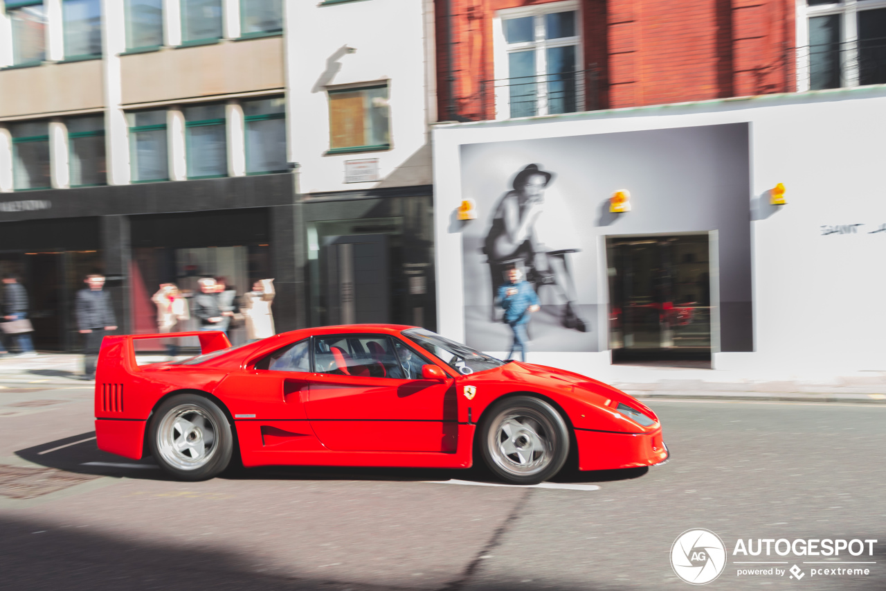 Ferrari F40 - 16 March 2019 - Autogespot