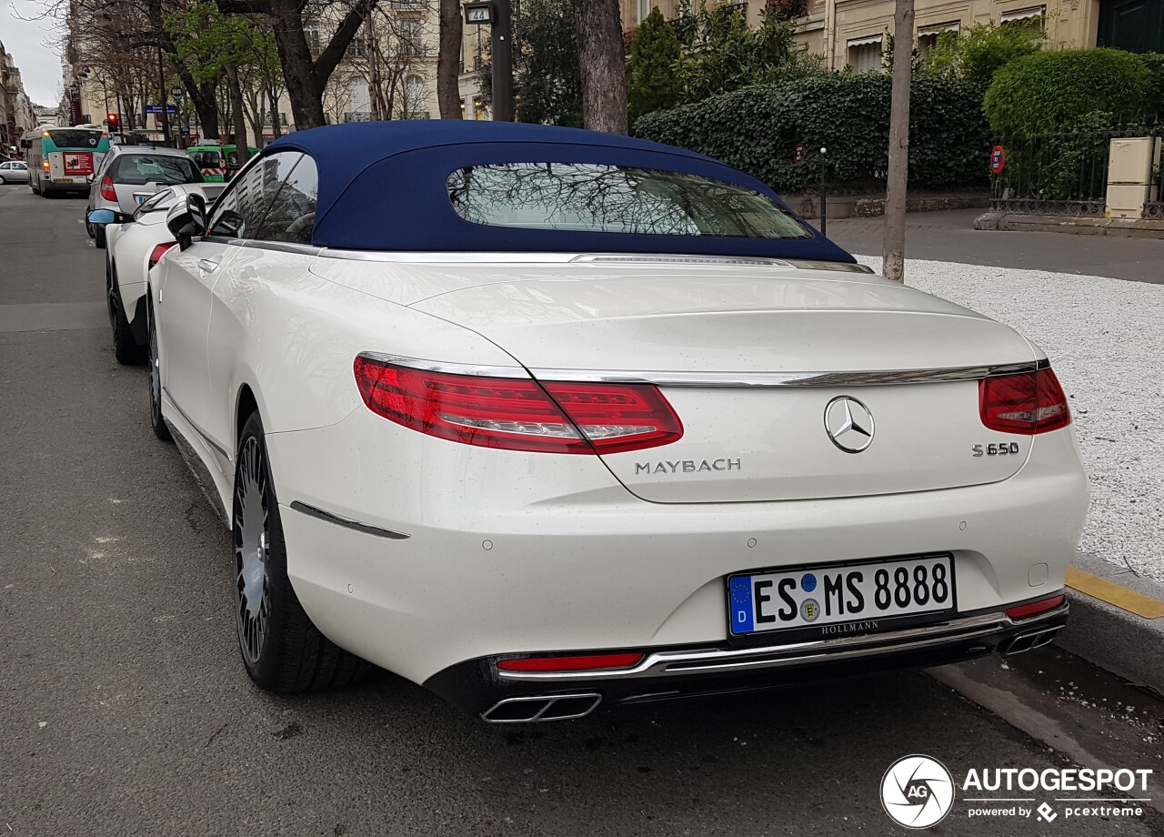 Mercedes-Maybach S 650 A217 - 18 March 2019 - Autogespot