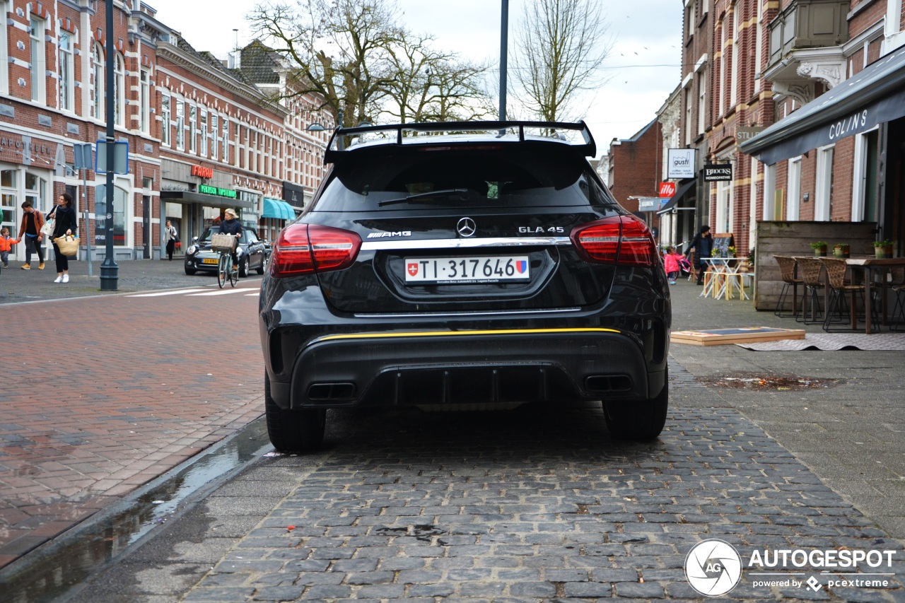 Mercedes-AMG GLA 45 X156 Yellow Night Edition - 19 March 2019 - Autogespot