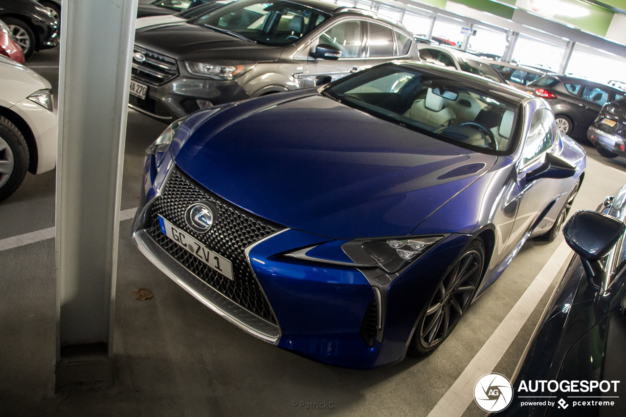 Lexus LC 500h Structural Blue Edition - 20 March 2019 - Autogespot