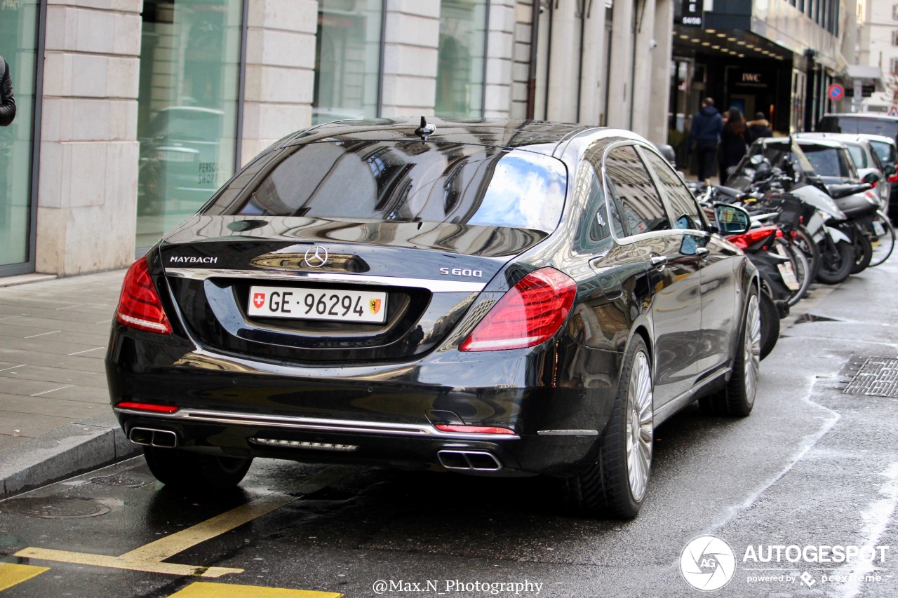 Mercedes-Maybach S 600 X222 - 22 March 2019 - Autogespot