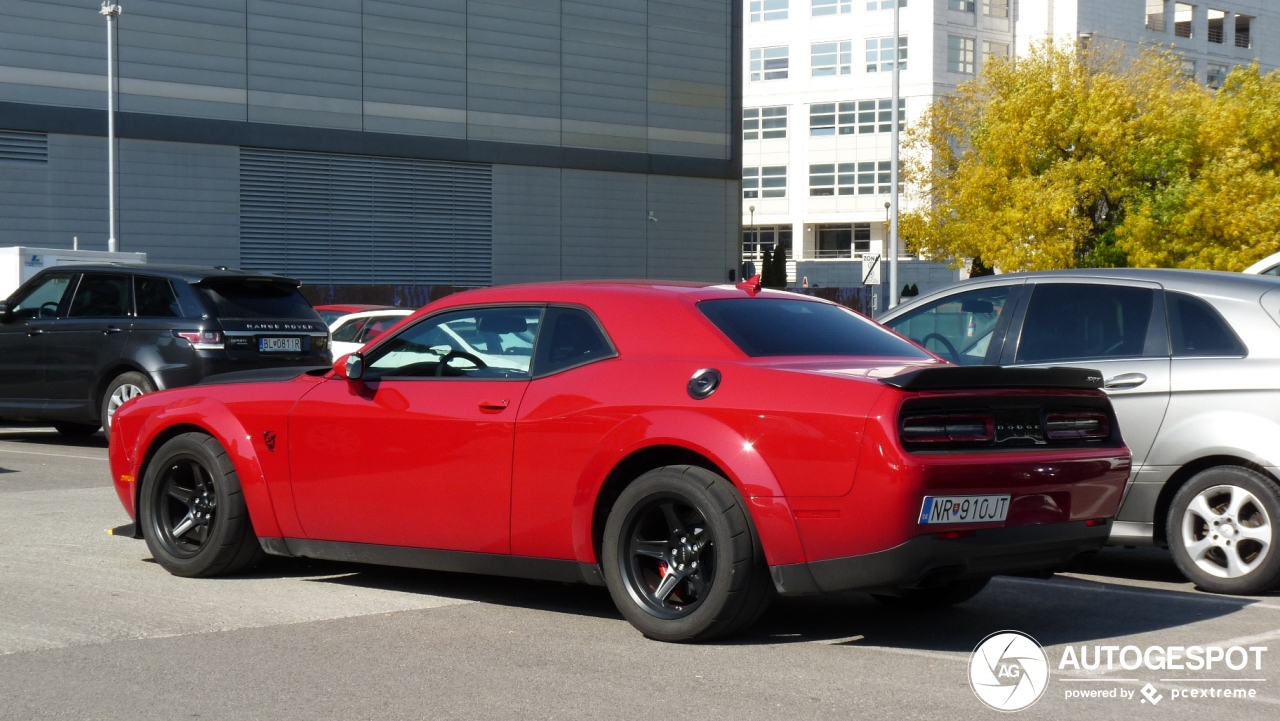 Dodge Challenger SRT Demon - 23 March 2019 - Autogespot