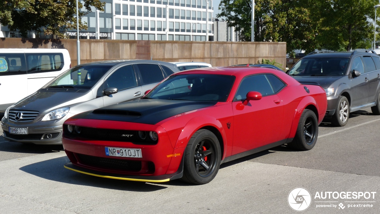 Dodge Challenger SRT Demon - 23 March 2019 - Autogespot