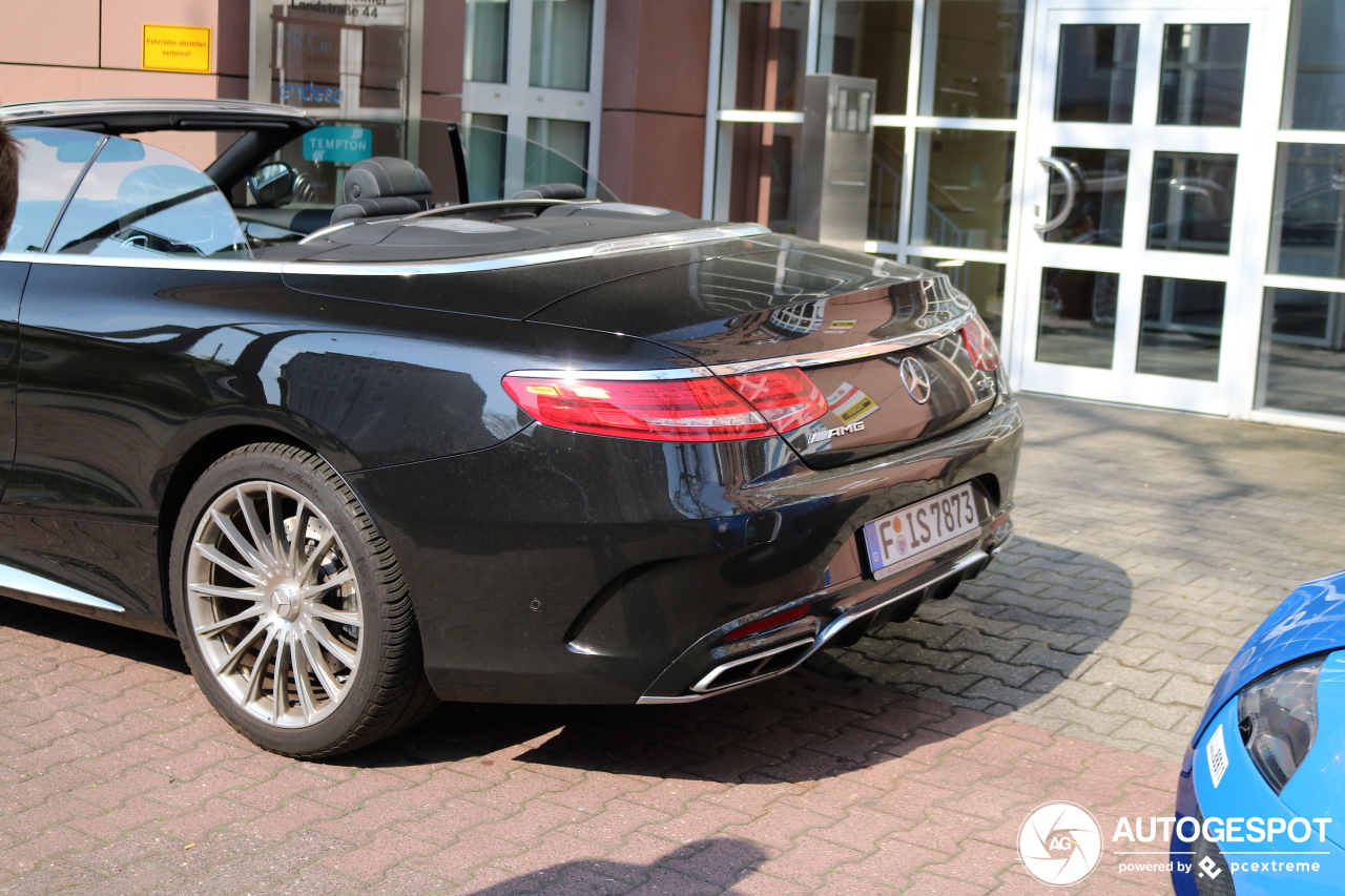 Mercedes-AMG S 65 Convertible A217 - 23 March 2019 - Autogespot