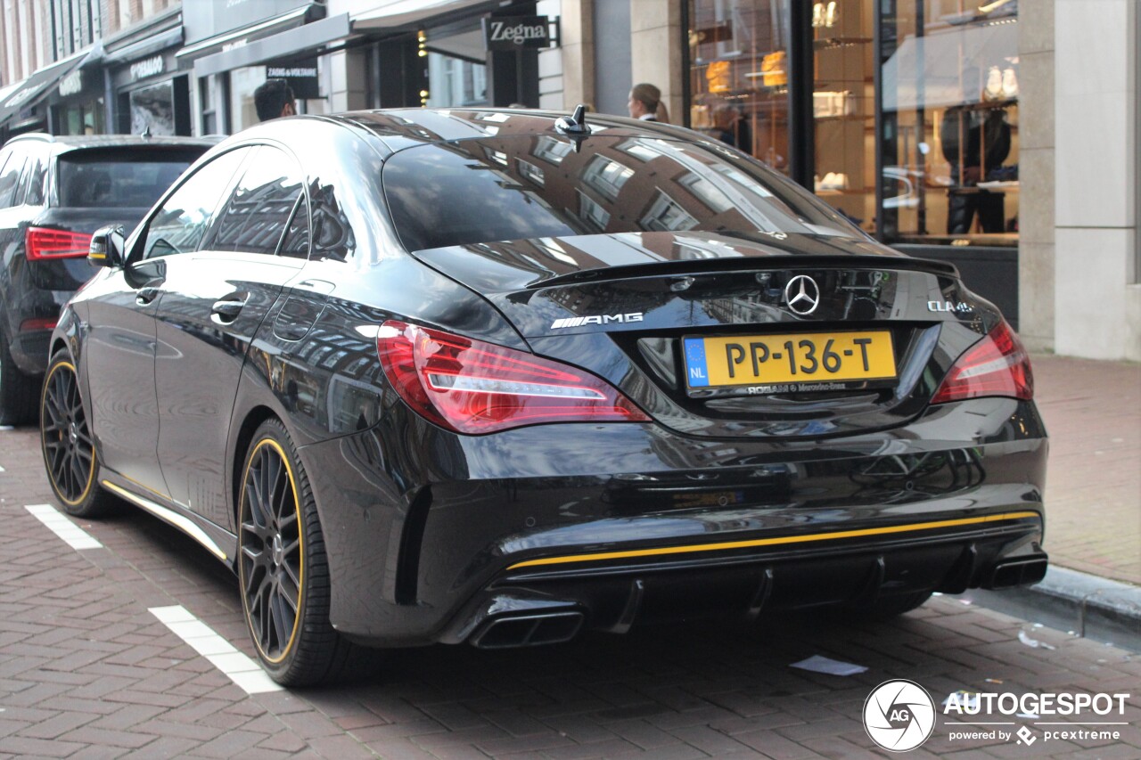 Mercedes-AMG CLA 45 C117 Yellow Night Edition - 02 April 2019 - Autogespot