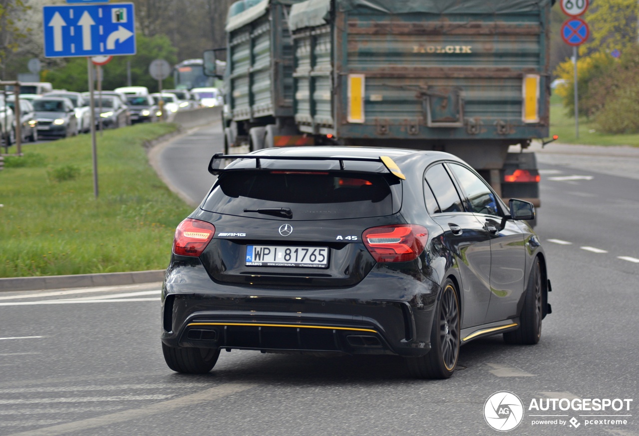 Mercedes-AMG A 45 W176 Yellow Night Edition - 12 April 2019 - Autogespot