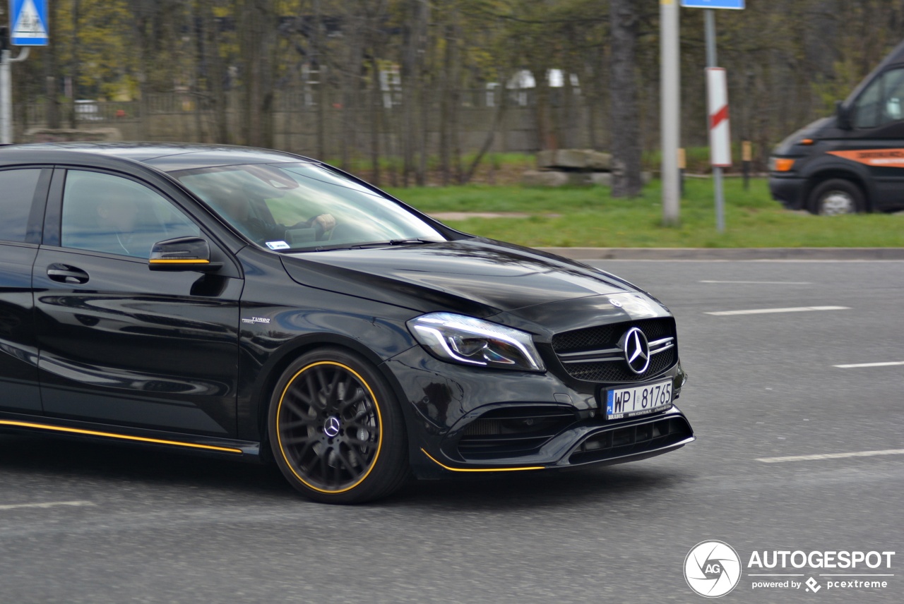 Mercedes-AMG A 45 W176 Yellow Night Edition - 12 April 2019 - Autogespot
