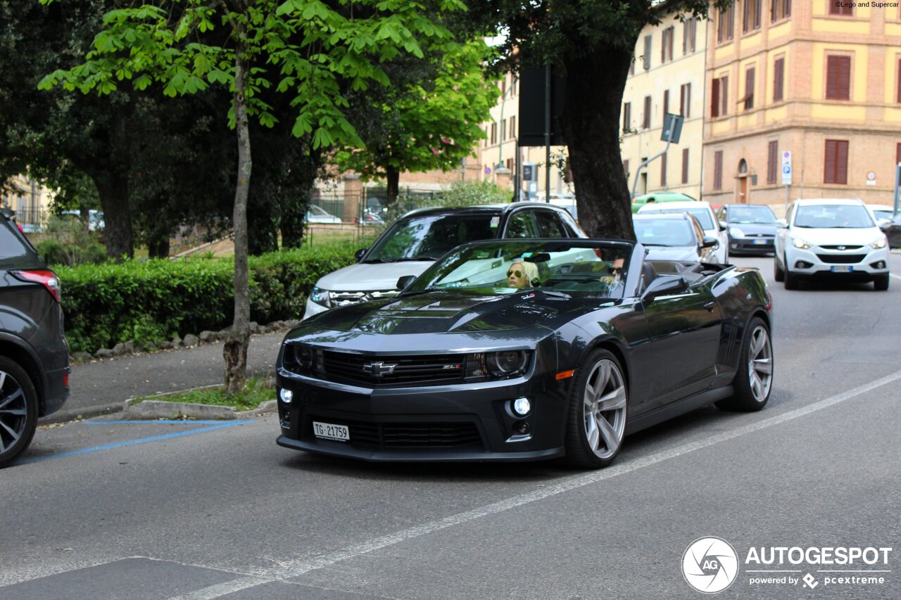 Chevrolet Camaro ZL1 Convertible - 09 May 2019 - Autogespot