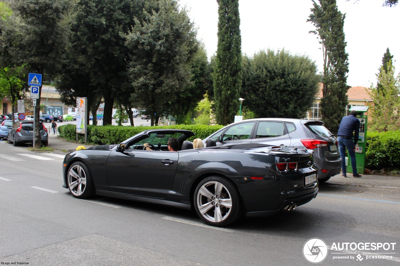 Chevrolet Camaro ZL1 Convertible - 09 May 2019 - Autogespot
