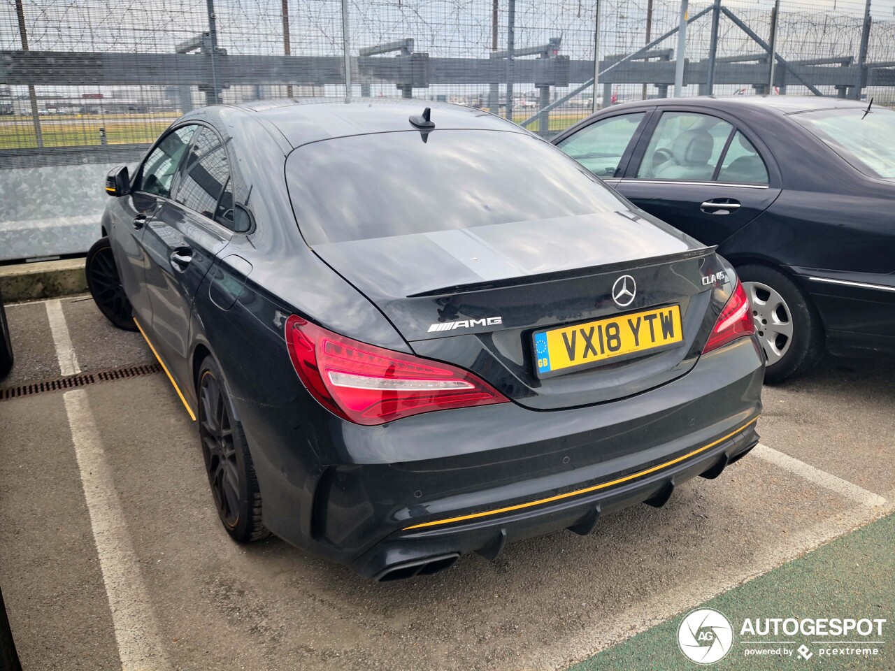 Mercedes-AMG CLA 45 C117 Yellow Night Edition - 26 June 2019 - Autogespot