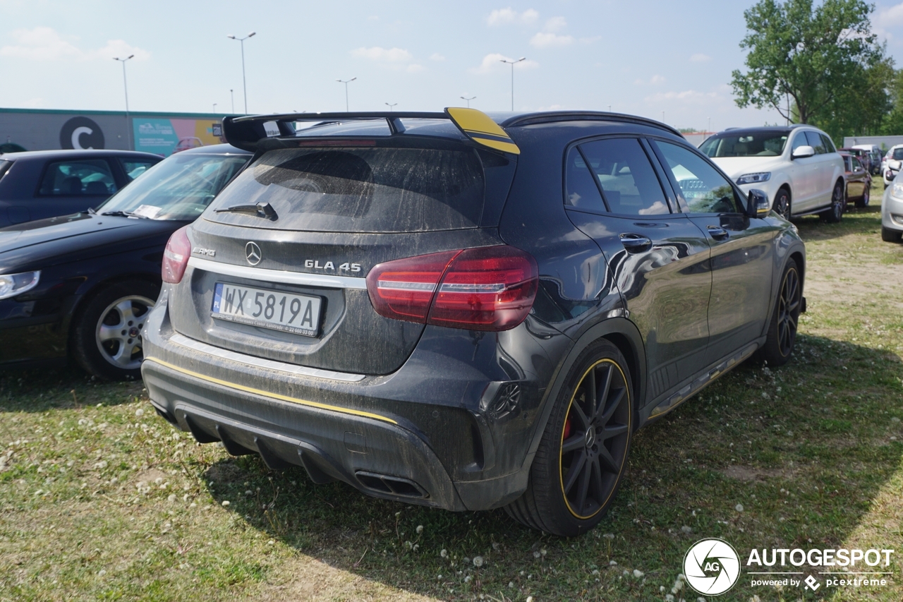 Mercedes-AMG GLA 45 X156 Yellow Night Edition - 28 June 2019 - Autogespot