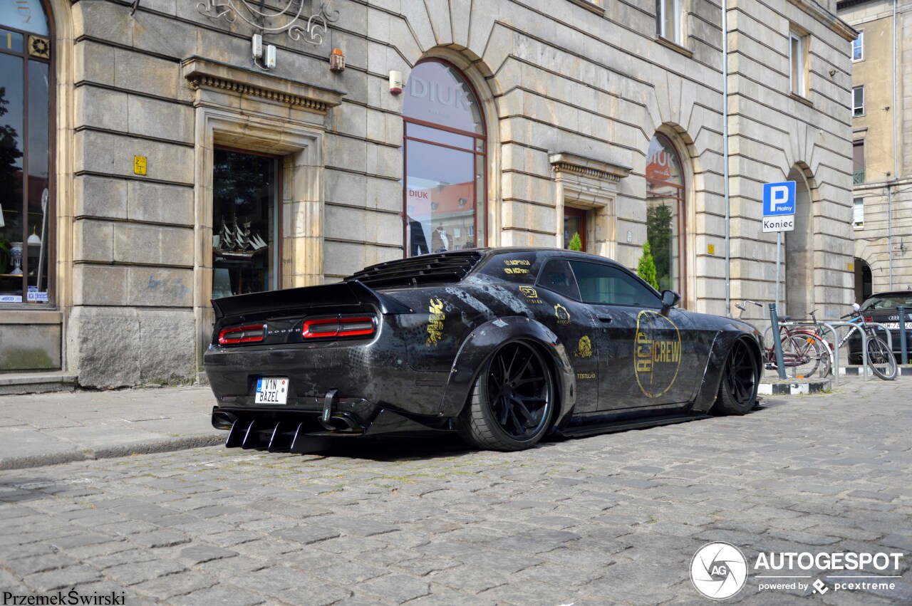 Dodge Challenger SRT Hellcat Liberty Walk Widebody - 06 July 2019 ...