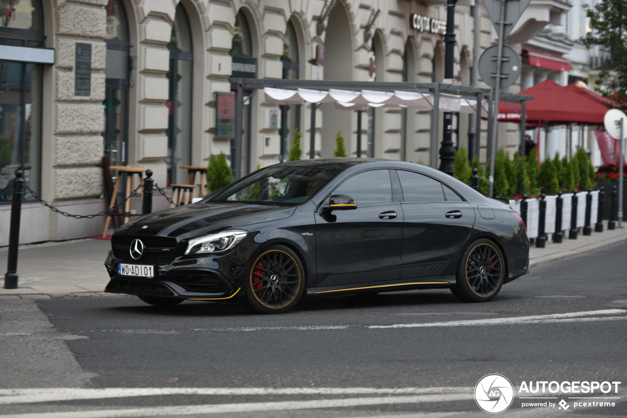 Mercedes-AMG CLA 45 C117 Yellow Night Edition - 08 July 2019 - Autogespot
