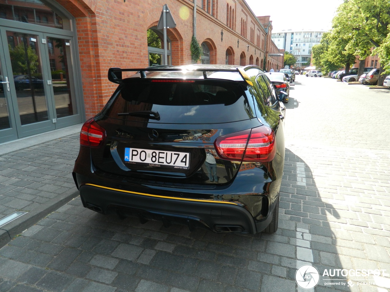 Mercedes-AMG GLA 45 X156 Yellow Night Edition - 08 July 2019 - Autogespot
