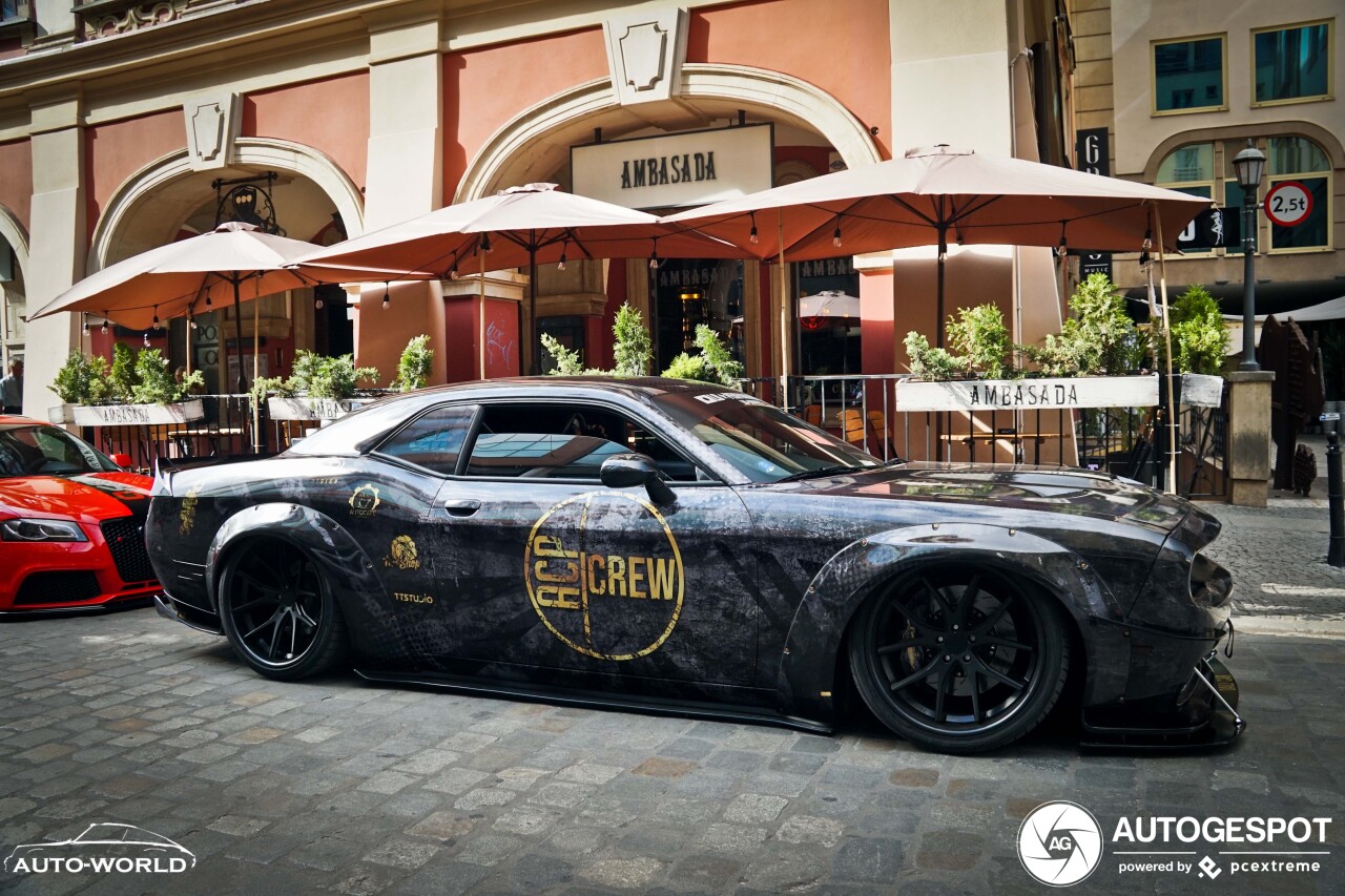 Dodge Challenger SRT Hellcat Liberty Walk Widebody - 12 July 2019 ...