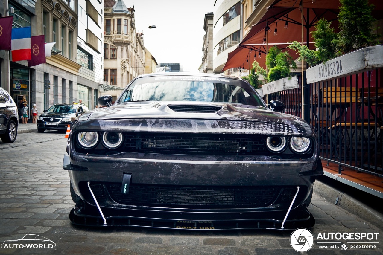 Dodge Challenger SRT Hellcat Liberty Walk Widebody - 12 July 2019 ...