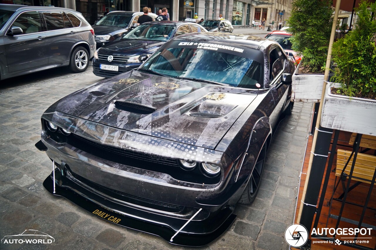 Dodge Challenger SRT Hellcat Liberty Walk Widebody - 12 July 2019 ...
