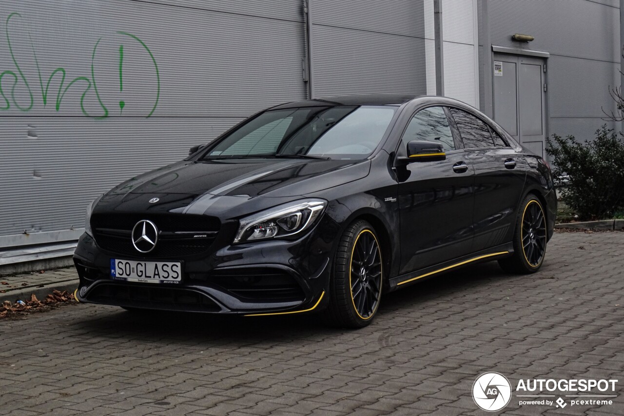 Mercedes-AMG CLA 45 C117 Yellow Night Edition - 15 July 2019 - Autogespot