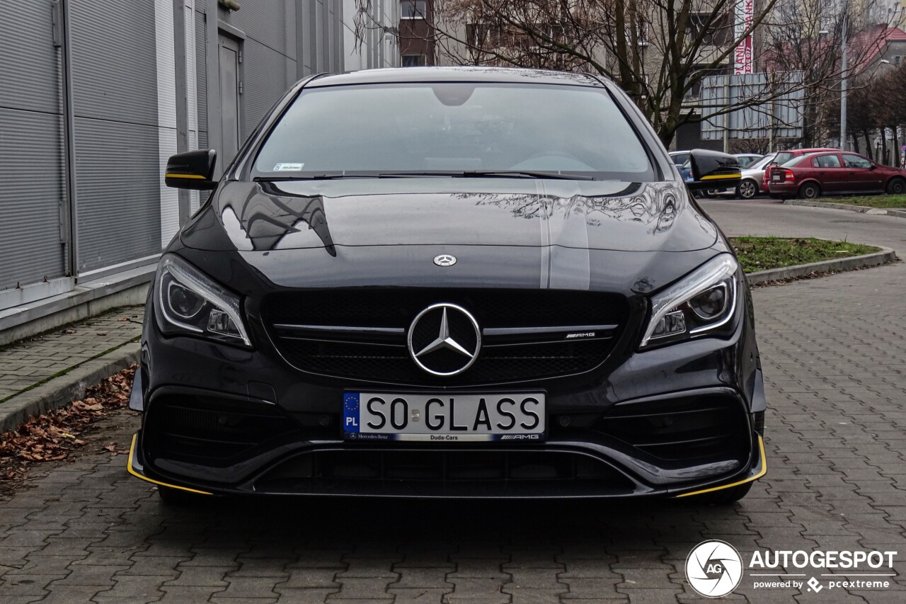Mercedes-AMG CLA 45 C117 Yellow Night Edition - 15 July 2019 - Autogespot
