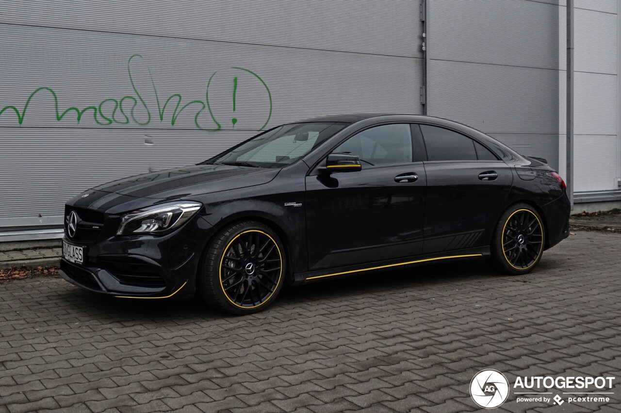 Mercedes-AMG CLA 45 C117 Yellow Night Edition - 15 July 2019 - Autogespot