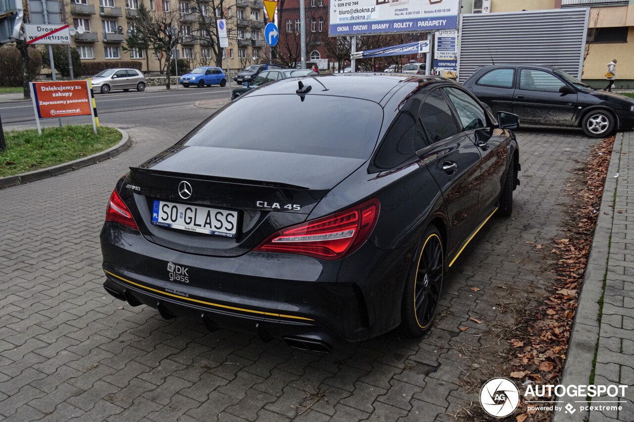 Mercedes-AMG CLA 45 C117 Yellow Night Edition - 15 July 2019 - Autogespot