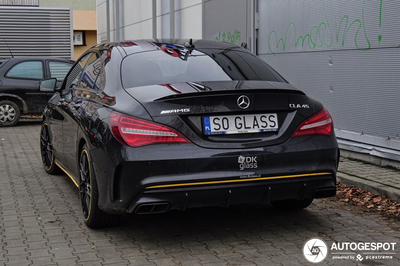 Mercedes-AMG CLA 45 C117 Yellow Night Edition - 15 July 2019 - Autogespot