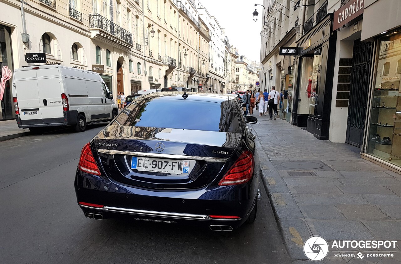 Mercedes-Maybach S 600 X222 - 18 July 2019 - Autogespot