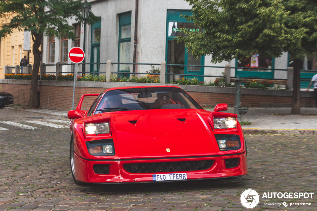 Ferrari F40 - 20 July 2019 - Autogespot